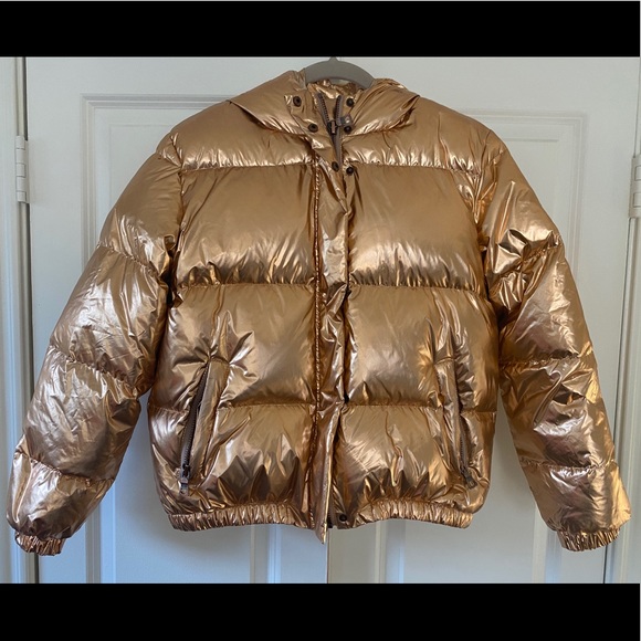 Alice + Olivia | Jackets & Coats | Rose Gold Alice Olivia Puffer Worn 3 ...
